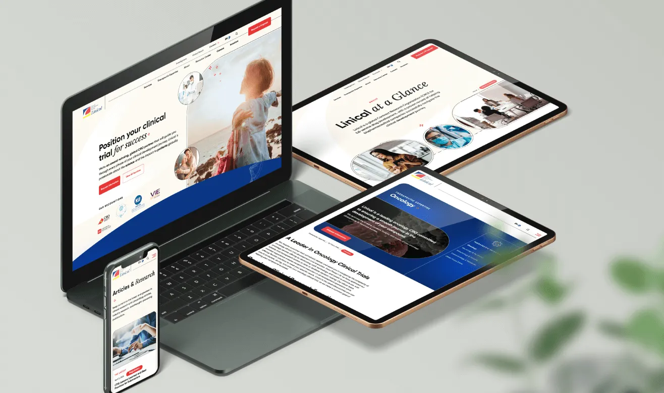 A Website Migration & Relaunch for Healthcare — Linical Case Study